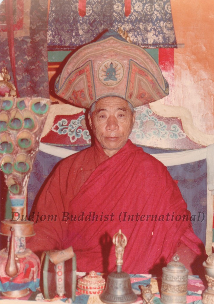 H.H. Kyabje Chadral Rinpoche – Dudjom Buddhist International